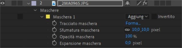 Cosa sono e come usare le maschere in After Effects