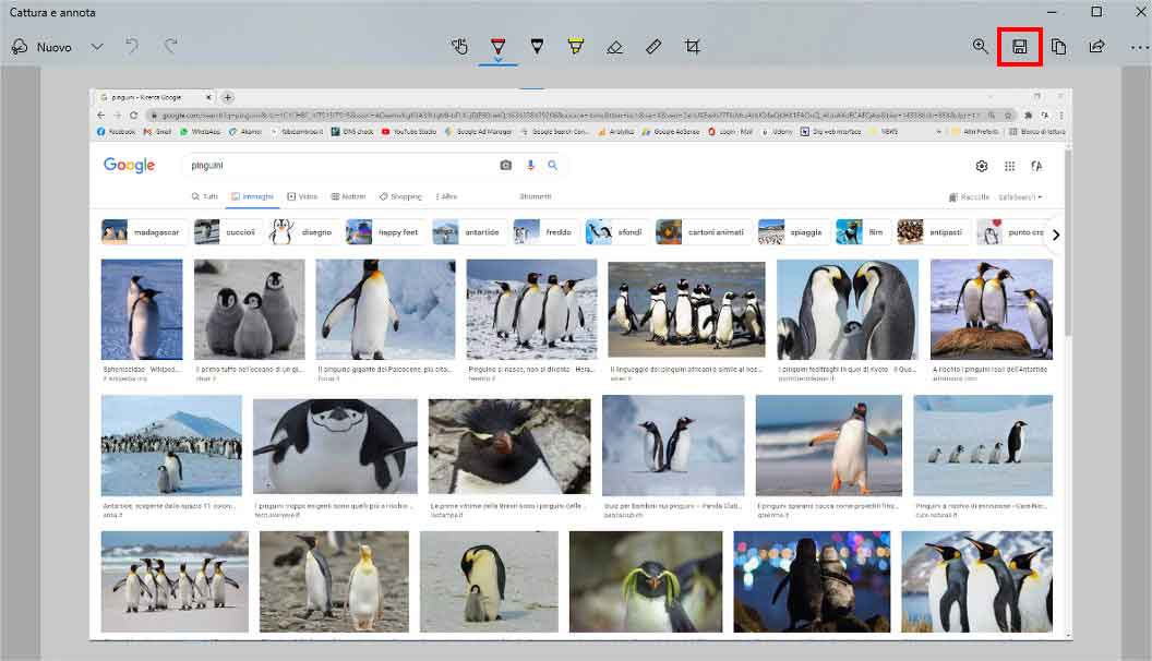 Come fare uno screenshot dello schermo con Windows 10