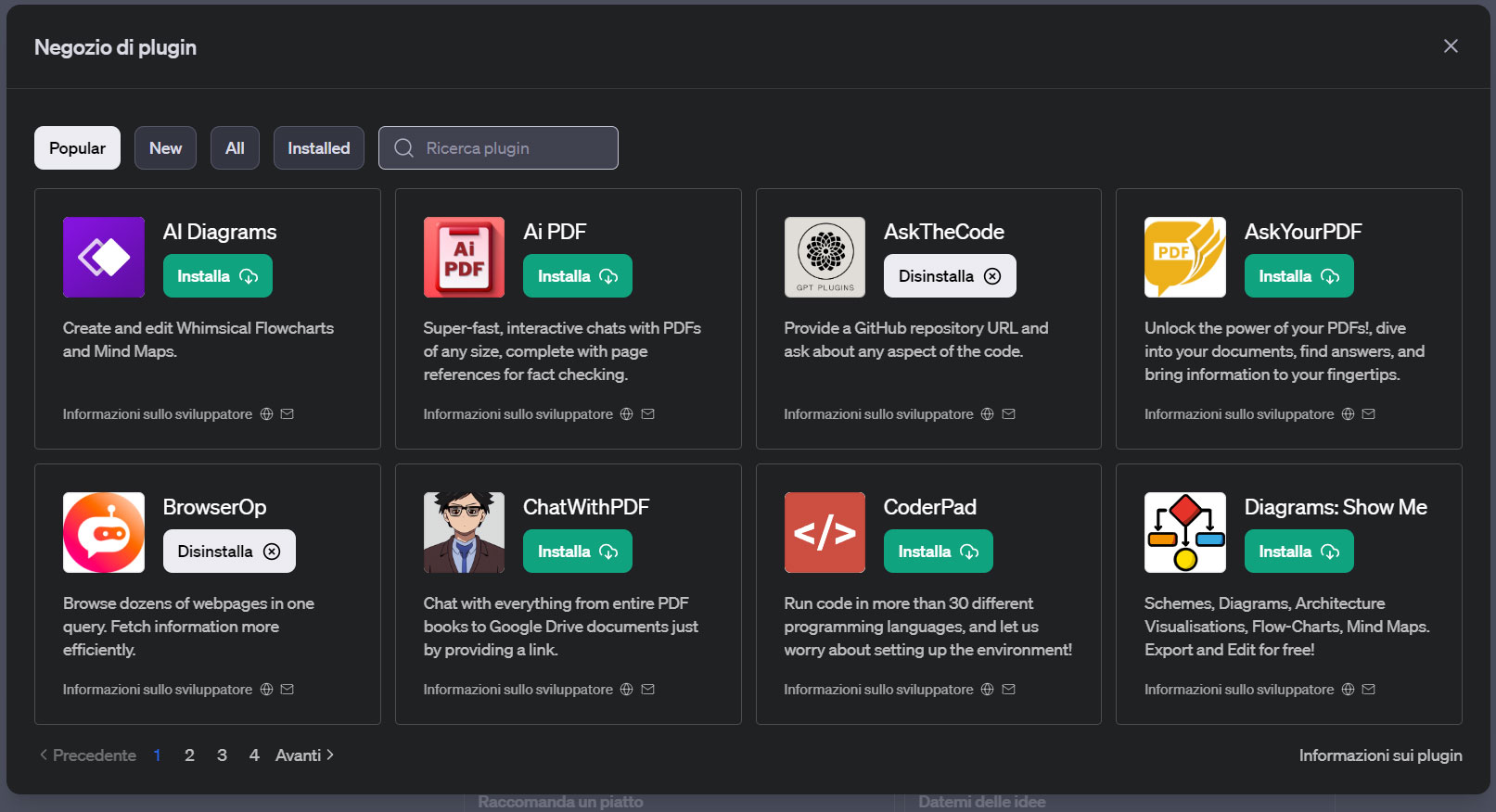 Usare i Plugin di ChatGPT: leggere documenti Pdf e immagini